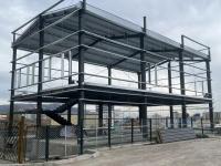 China Prefabricated Steel Structure Workshop Wide Span 150m Clear Span Warehouse Building Fast Installation for sale