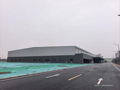 China Prefab Steel Warehouse 50-100 Year Warranty CE Certified Customizable Industrial Storage Building for sale