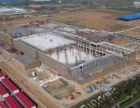 China Prefab Steel Structure Building Industrial Workshop Warehouse 60m Clear Span 50 Year Service Life for sale