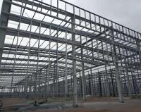 China Industrial Prefabricated Steel Structure Warehouse for Factory Workshop Storage 20m Span for sale