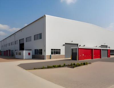 China Industrial Prefabricated Steel Structure Logistic Center Warehouse Light Frame Modular Storage Building 50mm 100mm for sale