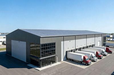 China Custom Modular Steel Structure Workshop Heavy Duty Industrial Building 20 Ton Capacity Factory Warehouse for sale