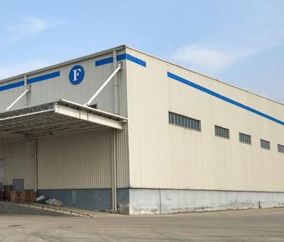China Economic Prefabricated Steel Structure Workshop Warehouse Metal Building Quick Installation 50 Year for sale