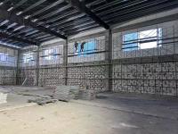China Single Span Pre‑engineered Steel Building Textile Factory Workshop Side Access Door Units Galvanized Steel Columns On‑site Erection for sale