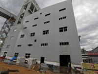 China Large Span Metal Structure Warehouse Raw Material Storage Building Z‑type Purlin Wall Panels Disassembled Container Shipment for sale