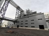 China Large Span Metal Structure Warehouse Raw Material Storage Building Z‑type Purlin Wall Panels Disassembled Container Shipment for sale