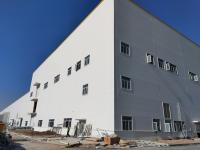 China Pre‑fabricated Steel Frame Workshop For Industrial Production Bracing System Pre‑cut Steel Components Field Assembly Solution for sale