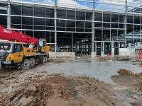 China H‑beam steel‑structure building customizable clear‑span space detachable components used for processing factory storage warehouse and production workshop for sale