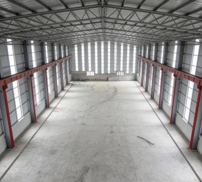China Light Steel Structure Prefab Workshop Customized Industrial Steel Building for Storage Shed & Small Manufacturing Plant for sale