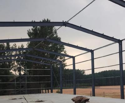 China Heavy Duty Steel Structure Factory Workshop Prefabricated Portal Frame Metal Building for Industrial Production for sale