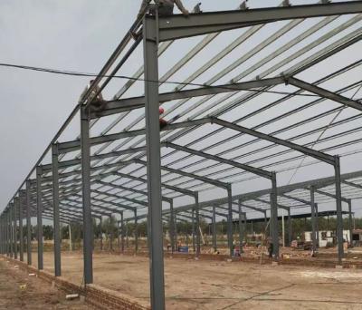 China China Steel Structure Manufacturer Custom Portal Frame Workshop Structural Drawings Panel Layout Drawings Installation Manual Remote Technical Support Prefab Metal Factory Building for sale