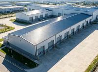 China Cheap Modern Prefabricated Steel Structure Warehouse with Galvanized Surface and High Wind Resistance for sale