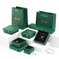 China Customized Red Special Paper Box Stylish Jewelry Box For Rings for sale