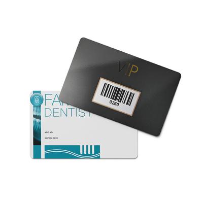 China Custom Waterproof Moisture-proof Unbreakable PVC ID Card Blank Membership Card for Jewelry Brands for sale
