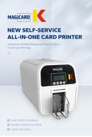 China Magicard K card printers Single-sided printer ID Card Printer Membership Card Printer Machine for sale