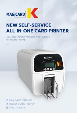 China Magicard K card printers Single-sided printer ID Card Printer Membership Card Printer Machine for sale