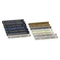 China Adjustable Number Counter Stand Display Cubes for Jewelry Watches-Dollar Sign Tag for sale