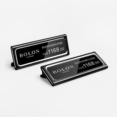China Metal Price Sign for Bread Store Display Stand for sale