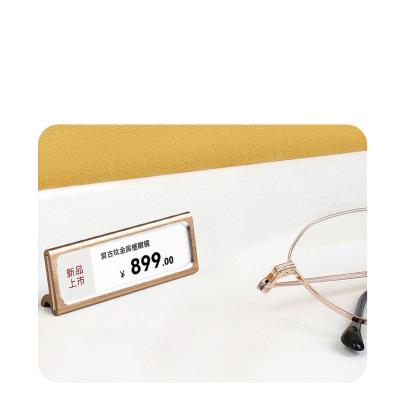 China Mini Retail Price Display Tags Removable Number Letter Pricing Label Stand for sale