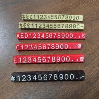 China High Capacity Plastic Cubes Price Display Tags for sale