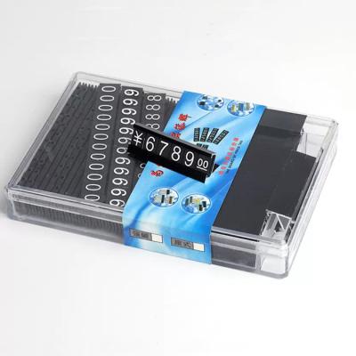 China AaL-49-17 S Metal Base Counter Tags Labels For Supermarket Vegetable for sale