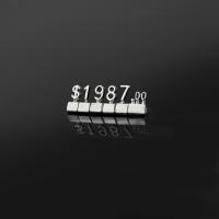 China Jewelry 3D Price Cubes For Cigarettes Makeups Wine Tea Supermarkets Bakeries for sale
