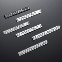 China AP3-5-3 Triangular Plastic Price Cubes For Jewelry And Luxury Goods for sale