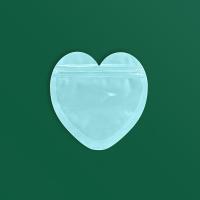 China Blue Macaron Heart Bags For Jewelry Ring Gift Packaging Small Item Storage for sale