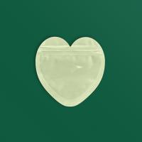 China Sunny Yellow Heart Bags For Jewelry Ring Earring Gift Packaging for sale