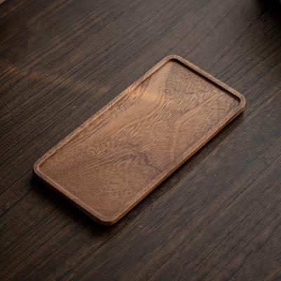 China Solid Walnut Wood Jewelry Display Tray Product Weight 0.3kg Product Size 25*12cm for sale