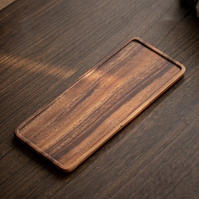 China 30*12cm Large Walnut Wood Jewelry Display Tray Organizer for Organizing Jewelry for sale