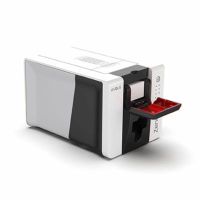 China Evolis Zenius 2 Card Printer Single Sided PVC ID Card Printer For Membership Employee Access Cards for sale