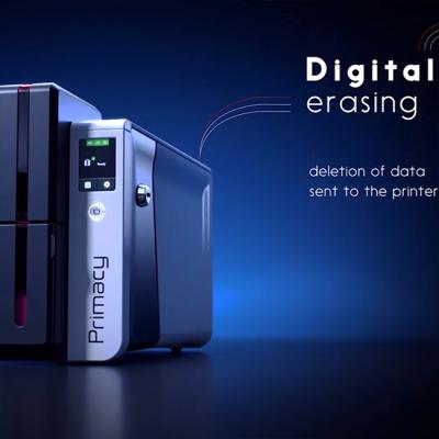 China Evolis Primacy 2 ID Card Printer with 300x300 DPI Edge-to-edge Printing and USB Ethernet Wifi Connectivity for sale