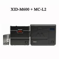 China Matica XID-M600 Desktop ID Card Printer with 600dpi Resolution, Dual Input Hoppers, and 150 Color Cards Per Hour for sale