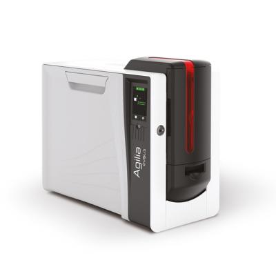 China Evolis Agilia Retransfer ID Card Printer with 600 dpi Resolution 150 Cards/Hour Speed and Double-Sided Activation for sale