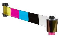 China ChromXpert YMCKSc Color Ribbon with Security Ink Panel for Vivid Color Printing and 410 Prints per Ribbon for sale