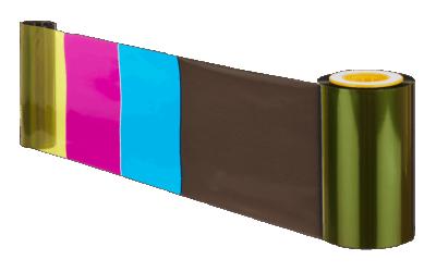 China Matica Original YMCKK XID PR000817 Color Ribbon with 750 Prints for Vivid Color Printing on XID8300 XID8600 XL8300 for sale
