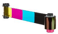 China YMCK MC660 ChromXpert Color Ribbon with 500 Prints for Vivid Color Printing and Secure ID Issuance for sale