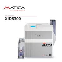 China Matica XID8300 Card Printer with 300 DPI Resolution and Retransfer Printing for High-Quality ID Cards with 200 Card Input Hopper for sale