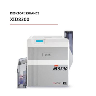 China Matica XID8300 ID Card Printer With 300 Dpi Resolution 120 Cards Per Hour And Retransfer Printing Technology for sale