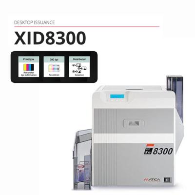 China Matica XID8300 300 dpi Resolution Dual-Sided ID Card Printer with 120 Cards Per Hour Output for sale