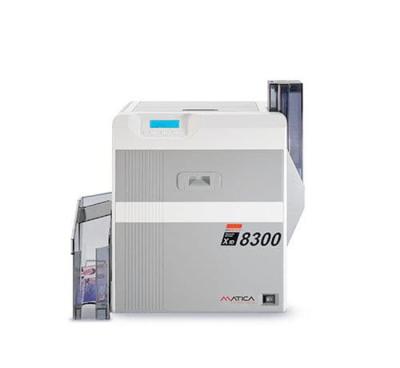 China Matica XID8300 Dual-Sided ID Card Printer with 300 dpi Resolution and 120 Cards per Hour for sale