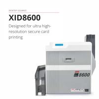 China Matica XID8600 600dpi Retransfer Card Printer with Dual-sided Printing and Security Features for sale