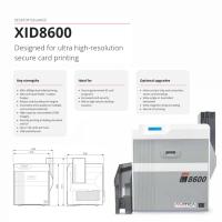 China Matica XID8600 600 x 600dpi Dual-Sided ID Card Printer with 200-Card Input Feeder for sale