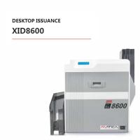 China Identis XID8600 600dpi Dual-Sided Retransfer Card Printer with Microtext and Covert UV Printing for sale