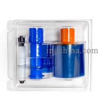 China HID FARGO DTC Color Ribbon YMCKO Model 500 Prints Per Roll Compatible with DTC4500 Card Printers for sale