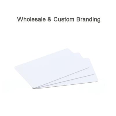 China Professional Blank PVC Card 85.6mm x 54.0mm with 30 mil Thickness and High-Gloss / Matte Finish for Custom Designs for sale