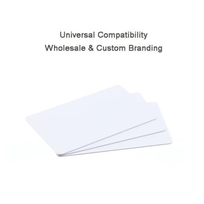 China Wholesale Blank PVC Cards - 85.6 x 54.0 mm Standard Size, 30 mil (0.76mm) Thickness, RoHS Compliant for Membership & Loyalty for sale