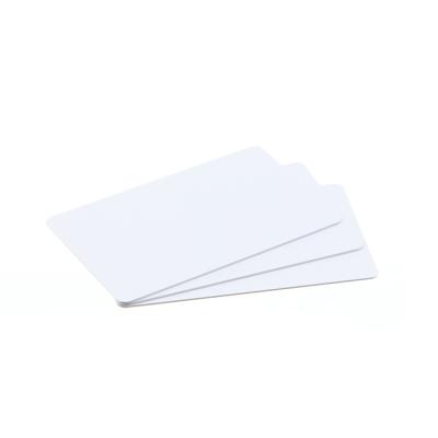 China Full-Bleed Printable Blank PVC Card - RoHS Compliant CR80 Card with 30 mil Thickness for sale