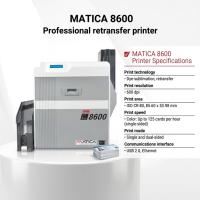 China Identis XID8600 Advanced Security Retransfer Card Printer with 600dpi Resolution Covert UV Printing and VSEs for sale